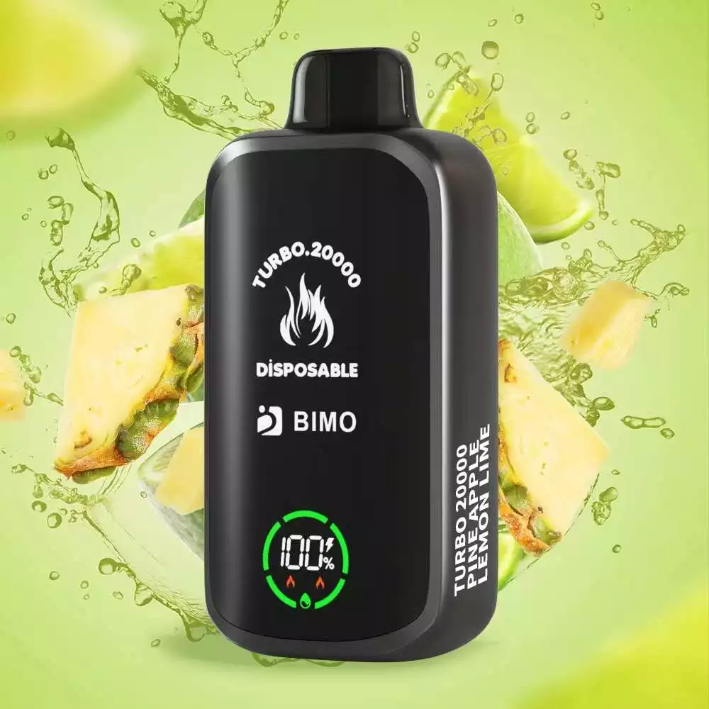 BIMO Turbo 20000 Puffs - Pineapple Lemon Lime - OZVAPESHOP