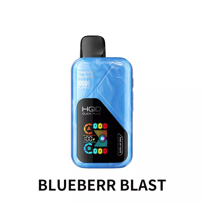 HQD Click Plus 30000 - Blueberry Blast - OZVAPESHOP